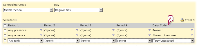 Configuring The Daily Attendance Code Calculation